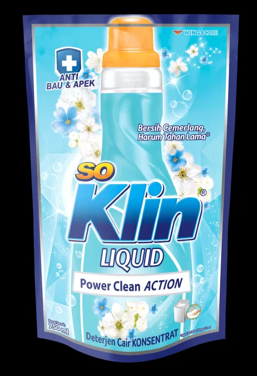 So Klin Liquid Deterjent BLUE 720ml – AGEN SEMBAKO GROSIR – Toko ...