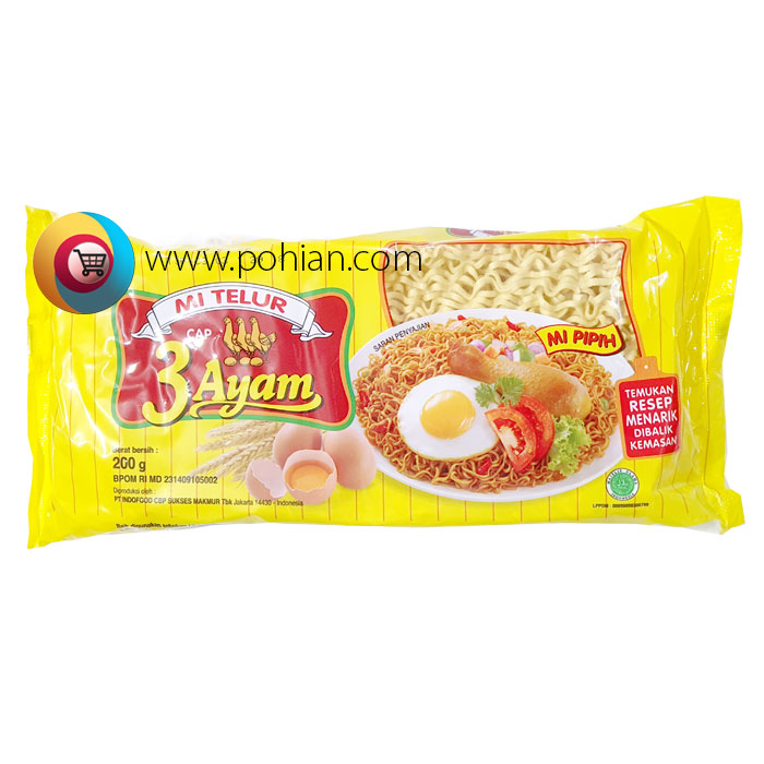 Mi Telur 3 Ayam 200gr – AGEN SEMBAKO GROSIR – Grosir Sembako Murah ... Mi Telur 3 Ayam 200gr – AGEN SEMBAKO GROSIR – Grosir Sembako Murah ...