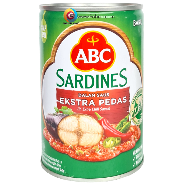 ABC Sarden Saus Extra Pedas 425gr – AGEN SEMBAKO GROSIR – Grosir ...