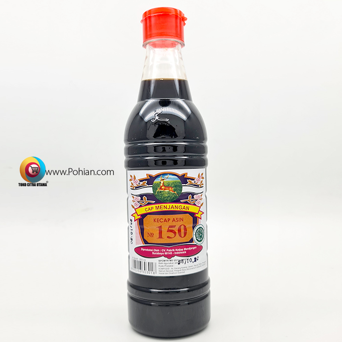 Kecap Asin Menjangan No.150 600ml – AGEN SEMBAKO GROSIR – Grosir ...