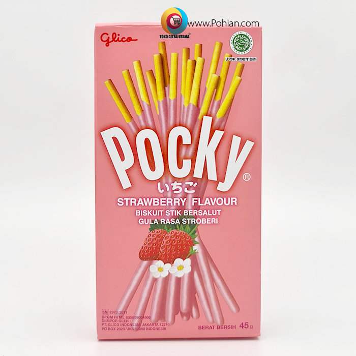 POCKY Strawberry 47gr – AGEN SEMBAKO GROSIR – Grosir Sembako Murah ...